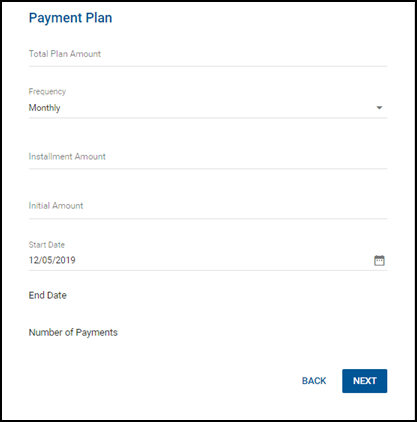 Manage Payment Plans on the Patient Portal
