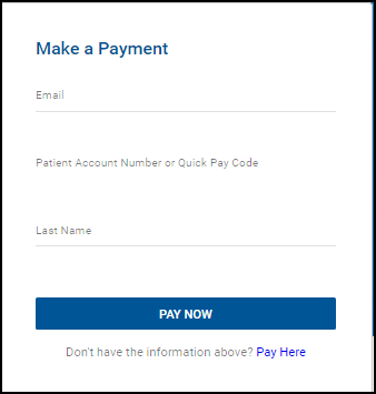 Make a Payment Using the Quick Pay Code