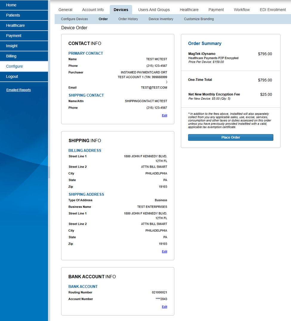 Online Device Ordering Step-by-Step Customer Guide