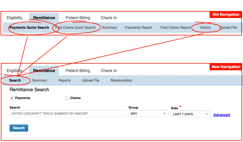 Remittance Reporting