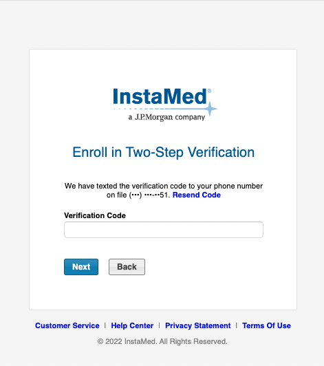 Two-Step Verification (2SV) Configuration