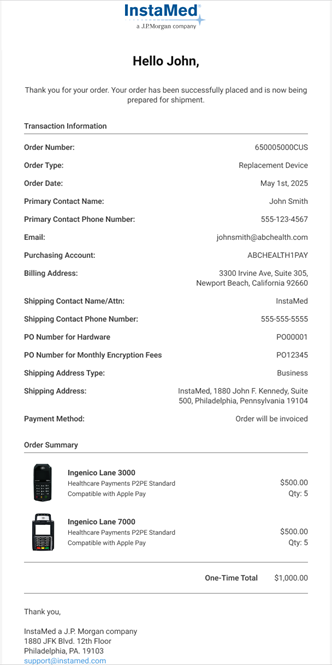 Online Device Ordering Step-by-Step Customer Guide
